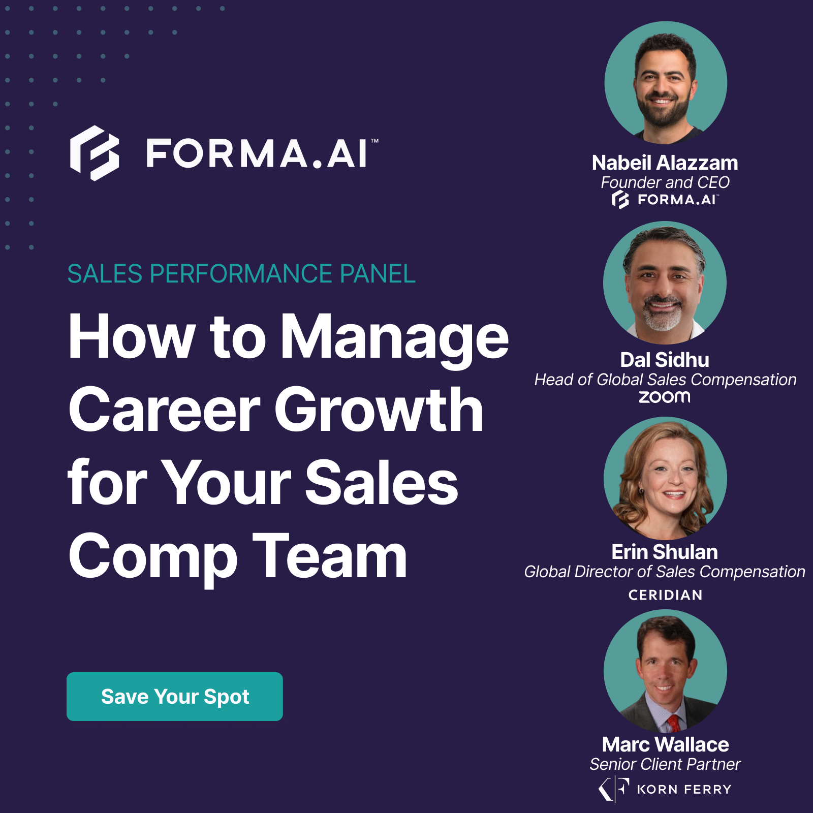 Panel: How to Manage Career Growth For Your Sales Comp Team